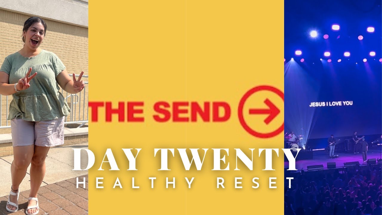 DAY 20 // 30 DAY HEALTHY RESET // WHAT I EAT IN A DAY + THE SEND 2023 ...
