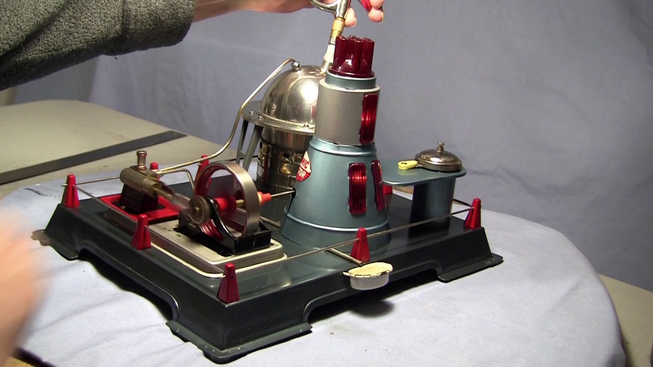 LineMar model Atomic Steam Plant - YouTube