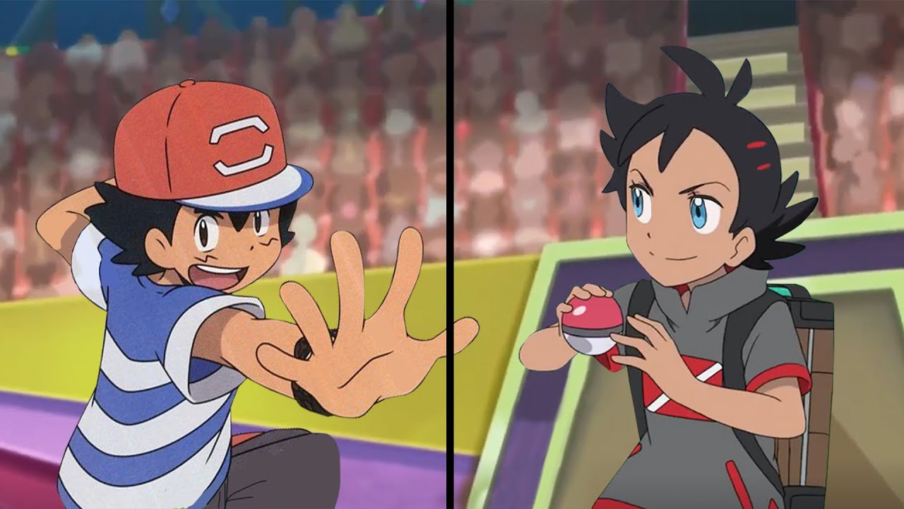 Pokémon Sword and Shield: Alola Ash Vs Goh (Legendary Battle) - YouTube