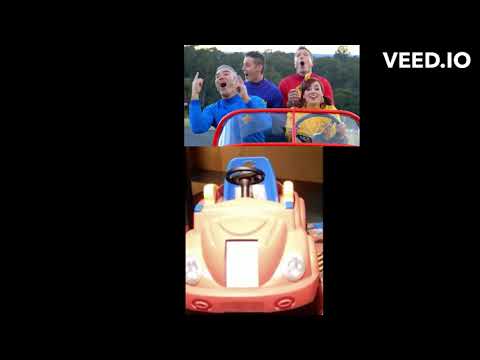 The wiggles in the big red car we like to ride but it plays on the ...