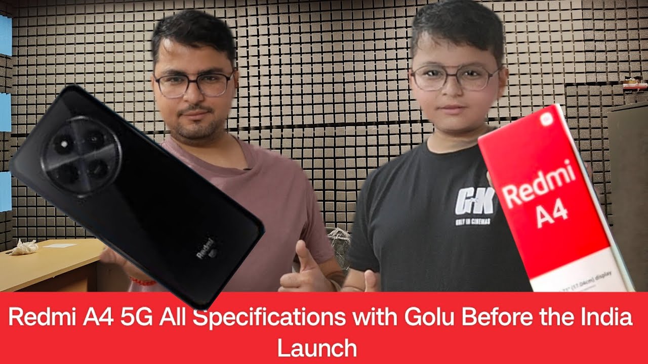 Redmi A4 5G All Specifications with Snapdragon Processor before India ...