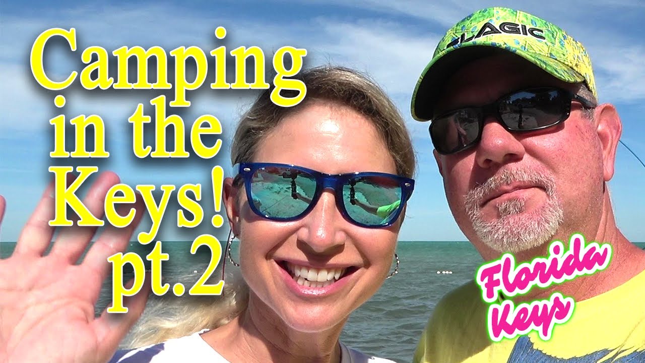 Camping in the FL Keys. Jolly Rogers RV Resort - YouTube