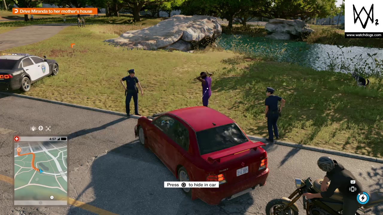 Cops arresting Miranda watch dogs 2! - YouTube