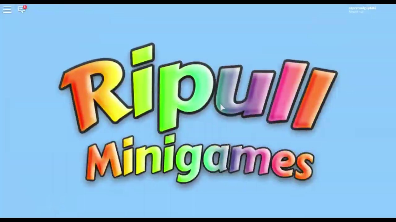 Roblox adventure ripull minigames super fun - YouTube