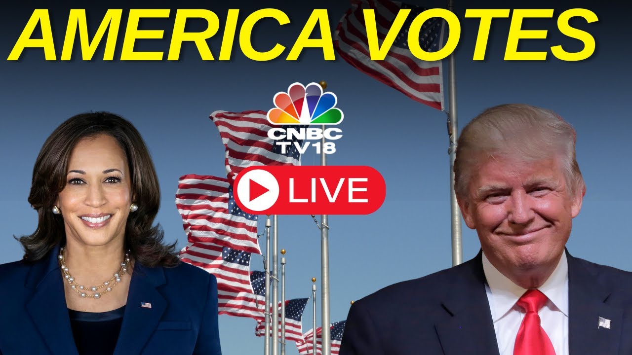LIVE: ELECTION DAY IN US | Donald Trump VS Kamala Harris | 83 Million ...