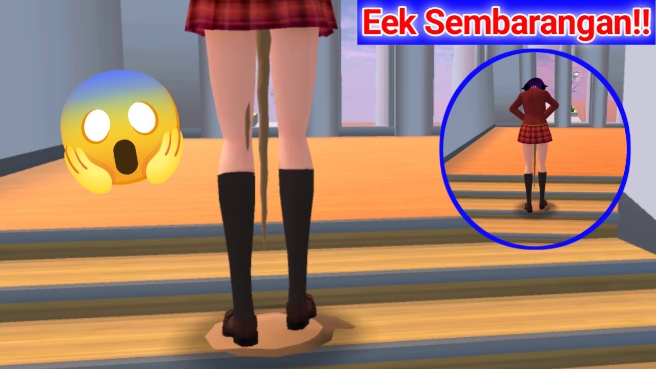 Karin Eek Mencret di Tangga Kepedesan Makan Ramen || Sakura - YouTube