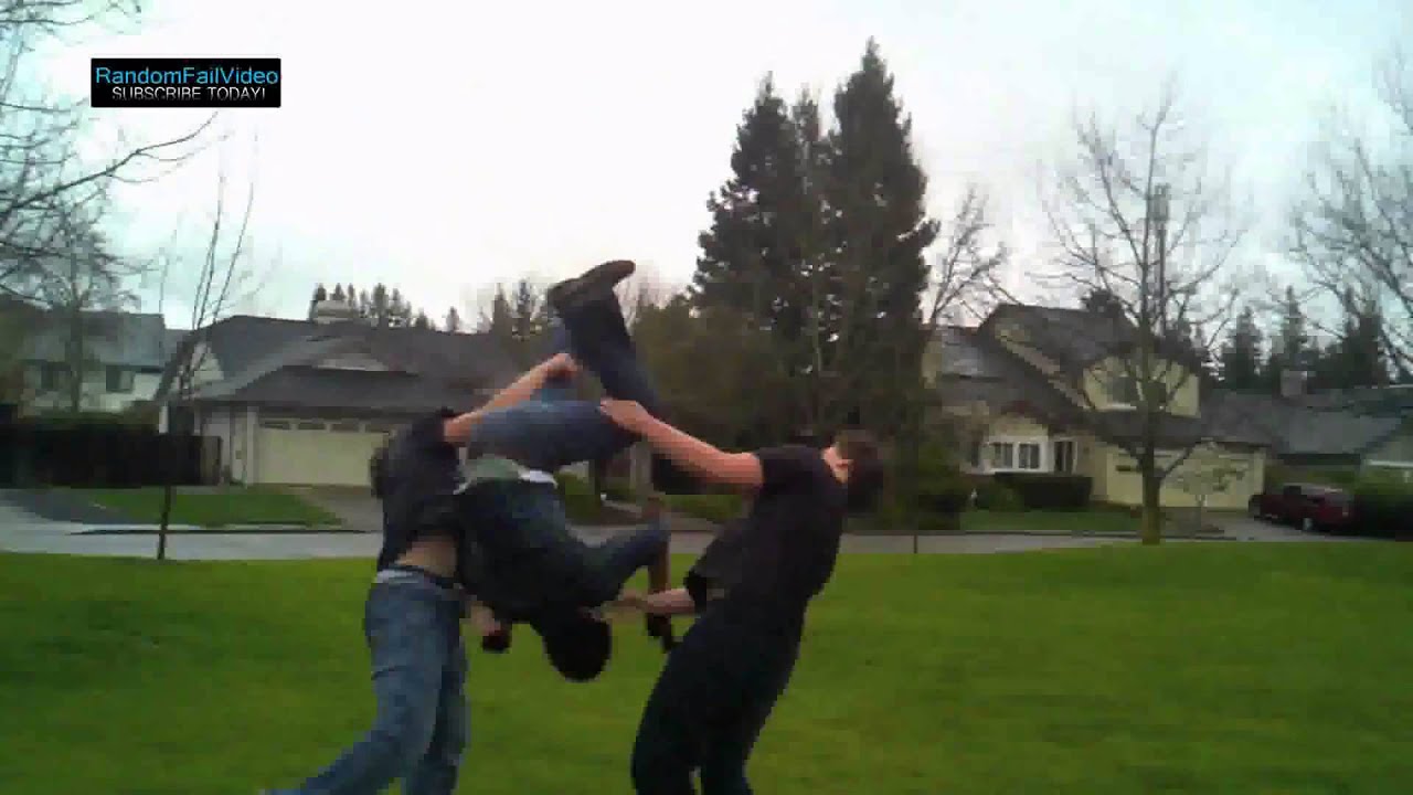 Backflip Fail Into Dog Poop funny comedy fail YouTube 2 - YouTube