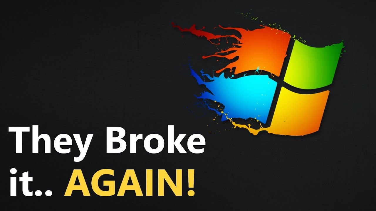 Windows Update Breaks EVERYTHING + GTA 6 Rumor - YouTube