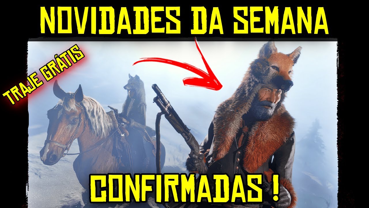 NOVIDADES DA SEMANA CONFIRMADAS | RED DEAD ONLINE - YouTube