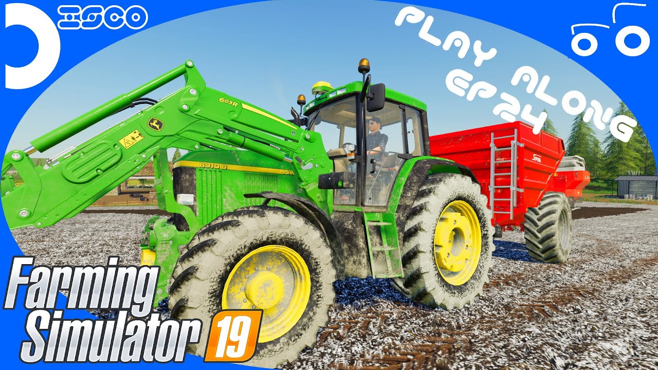 FS19 Play Along S1E24 - Lime Shopping! - YouTube