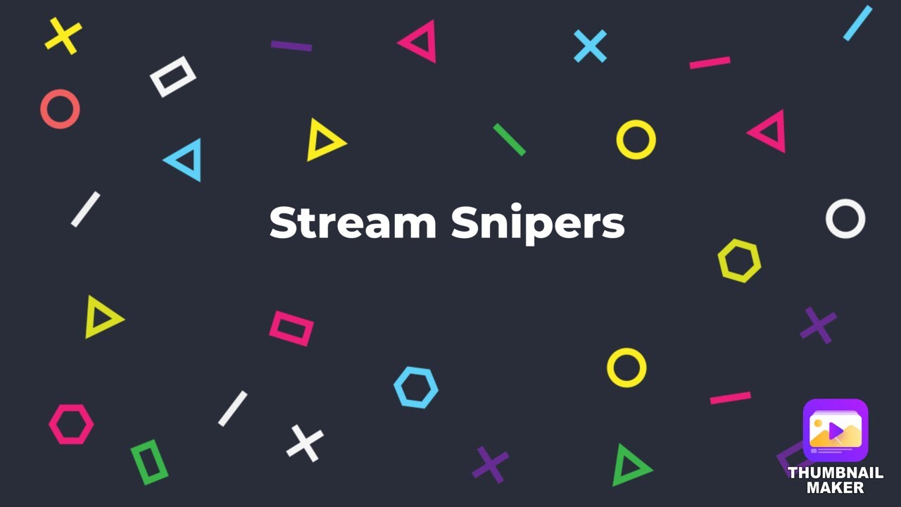 Stream snipers - YouTube