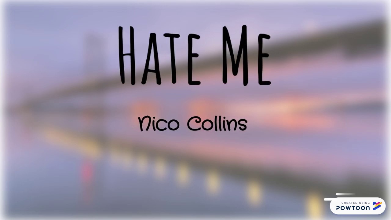 hate me ~ Nico Collins (Karaoke) - YouTube