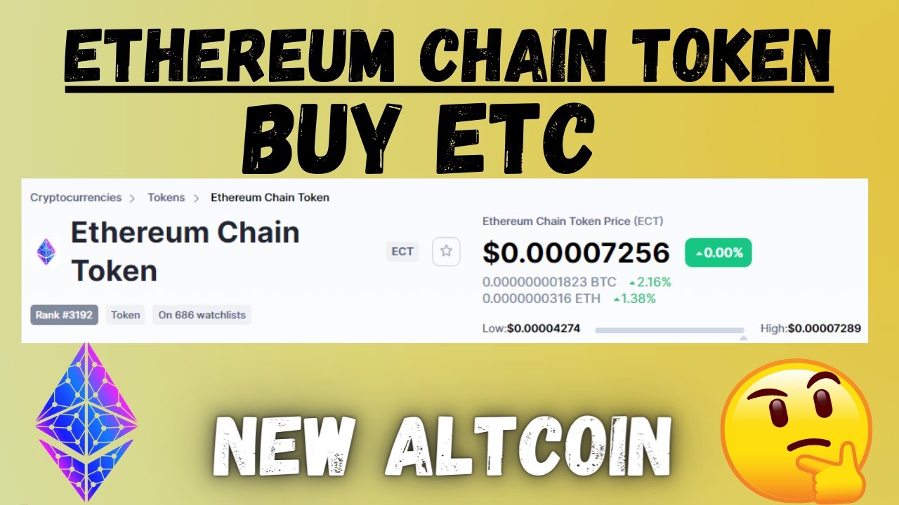 How to Buy Ethereum Chain Token in PancakeSwap | ECT crypto coin - YouTube