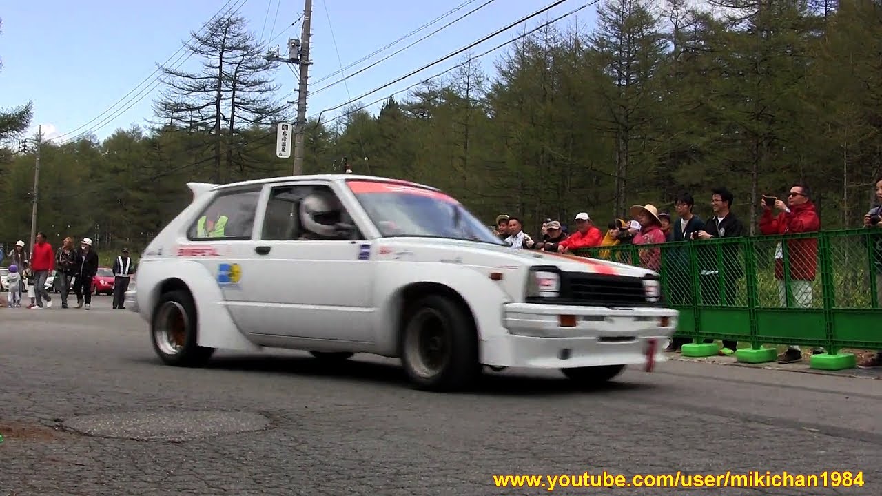 1979 Toyota Starlet - トヨタ・スターレット KP61 N2仕様 - 浅間ヒルクライム2017 - YouTube