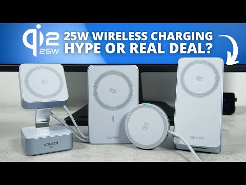 Next-Gen Wireless Charging! UGREEN MagFlow Series with Qi2.2 & 25W Power