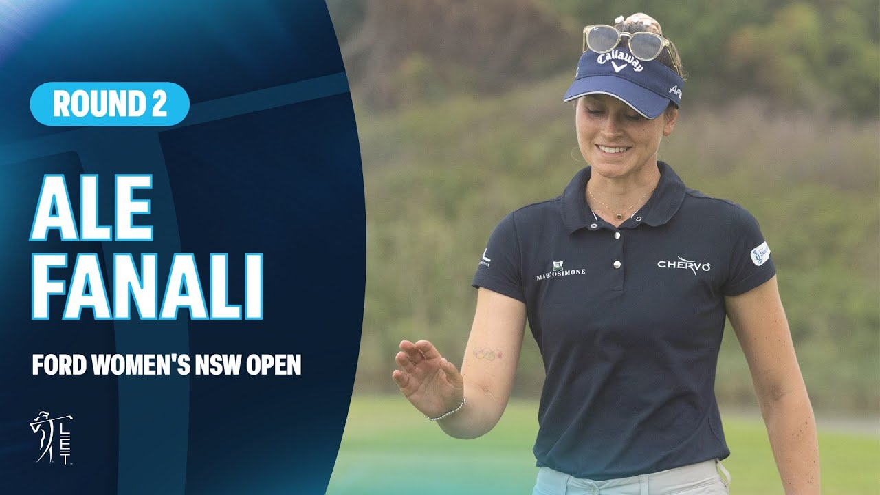Alessandra Fanali soars into contention | Ford Women's NSW Open - YouTube
