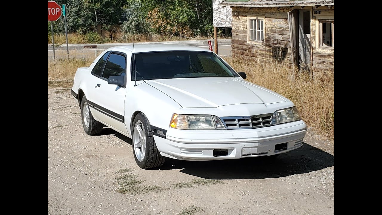 1988 T-bird rising part 2 : The Turd bird flies again - YouTube