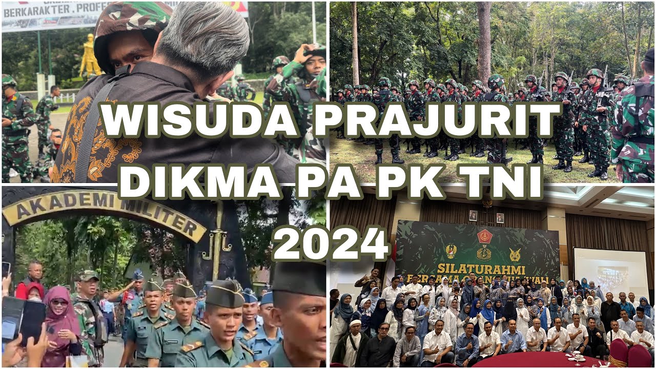 [VLOG] WISUDA PRAJURIT DIKMA PAPK TNI 2024 - YouTube