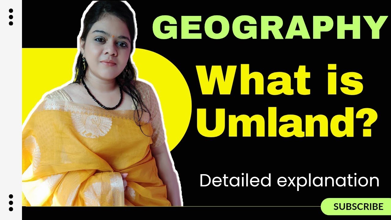 Umland | Urban Geography | Settlement Geography | NCERT | Geography ...