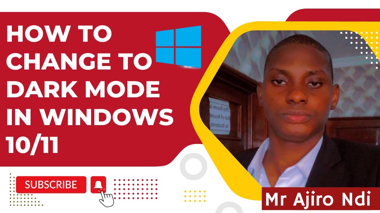 How To Change To Dark Mode In Windows 10 11 YouTube how-to-change-to-dark-mode-in-windows-10-11-youtube