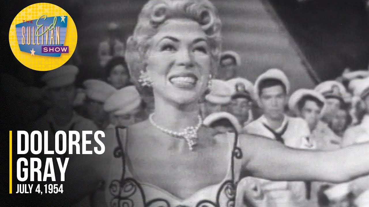 Dolores Gray "Just One Of Those Things" on The Ed Sullivan Show - YouTube