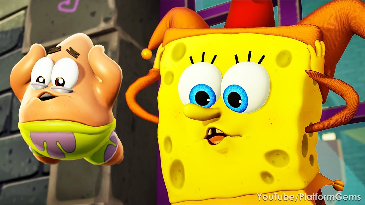 SpongeBob Cosmic Shake Walkthrough - Part 7 (Medieval Sulfur Fields ...