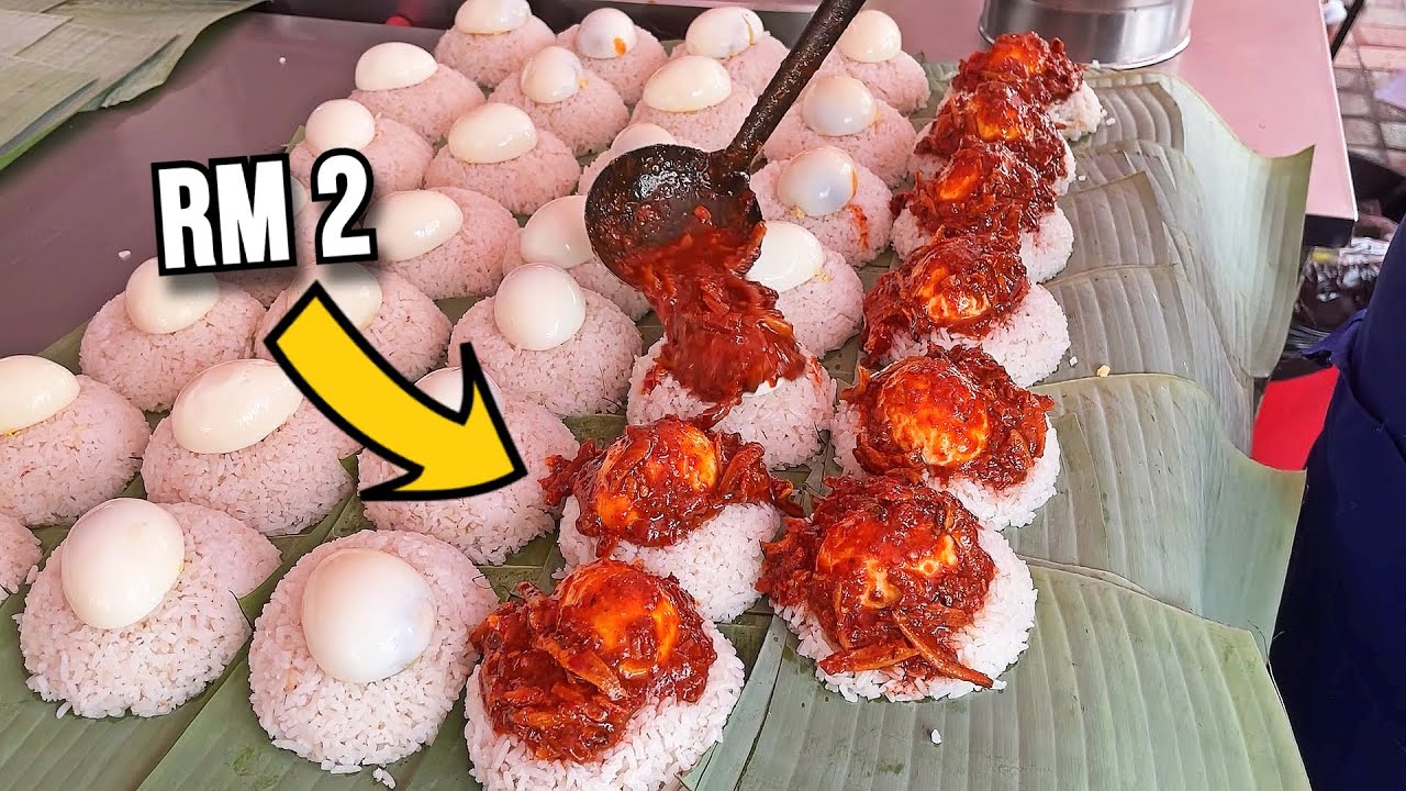 This is PENANG's Legendary BEST Nasi Lemak - 30 Year Famous | Ali Nasi ...