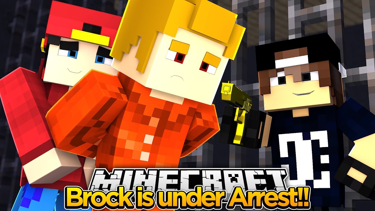 Minecraft Adventure - CATCHING BROCK THE BULLY!! - YouTube