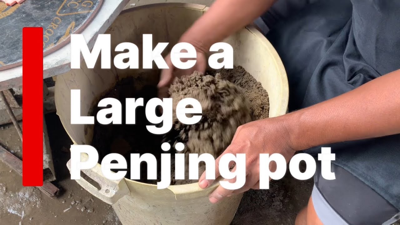 Making a large oval penjing pot-Diy bonsai pot - YouTube