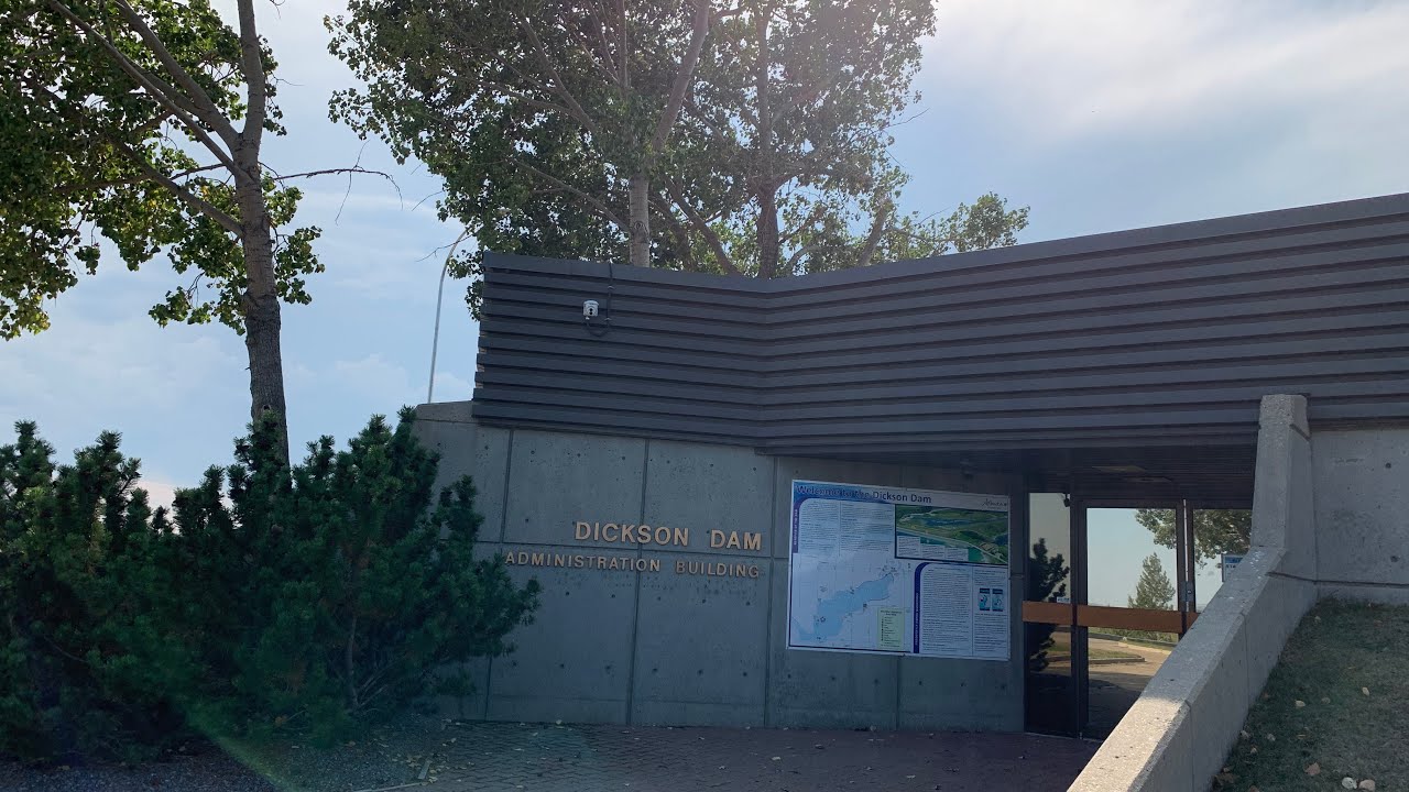 Dickson Dam and Gleniffer Lake Alberta Canada - YouTube