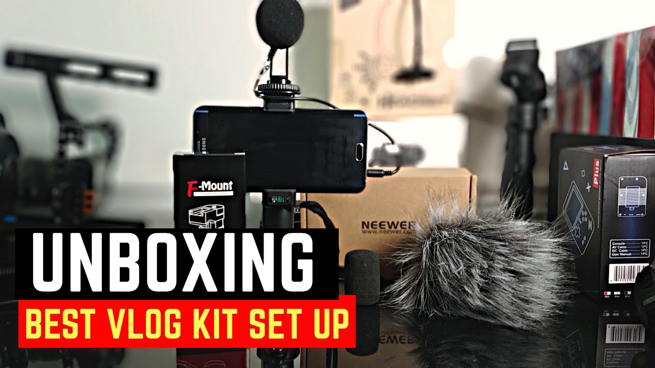 Unboxing Neewer BEST VLOG KIT SET UP (Español) - YouTube