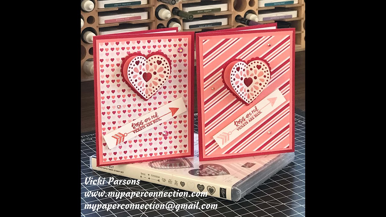 Make this Easy Flying Heart Card Using Heartfelt Suite - YouTube