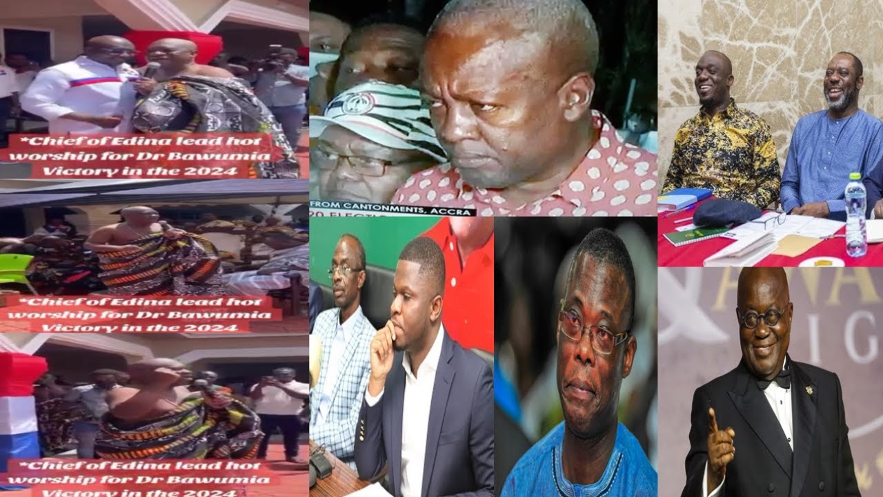 Who is Mahama, Elmina chief sings song of victory for Bawumia - YouTube
