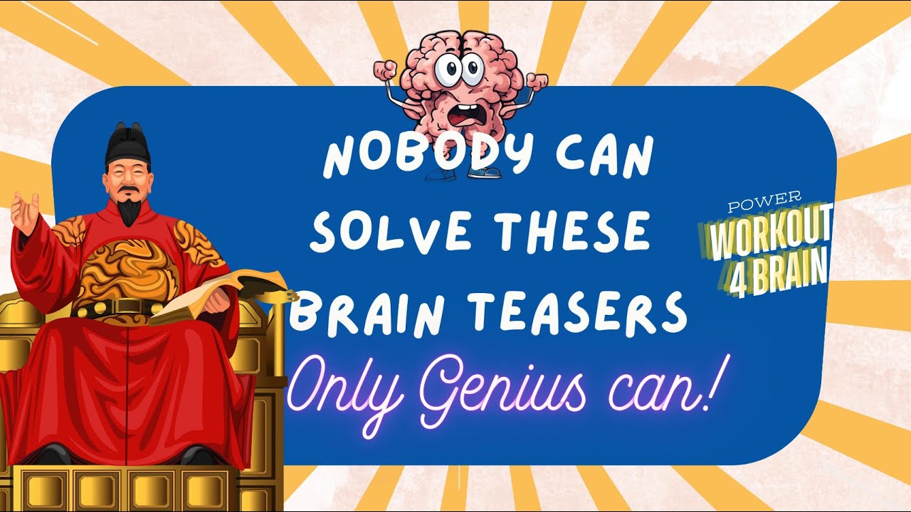 Nobody can solve these hard mind twisting riddles! Can you? # ...