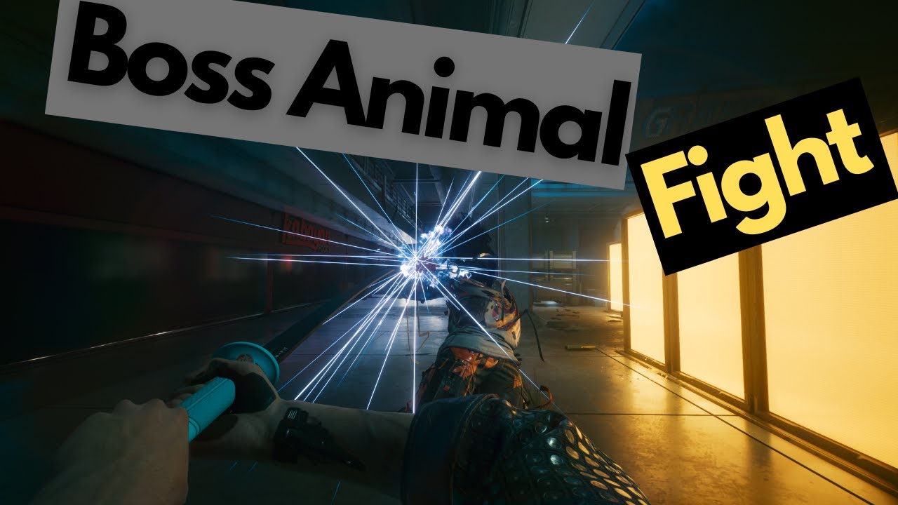 Cyberpunk 2077 - Matilda K. Rose "Sasquatch" vs. Katana (Boss Animal ...