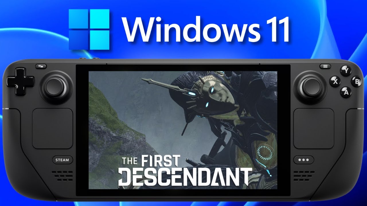 The First Descendant With Frame Gen on the Steam Deck - Windows 11 - YouTube