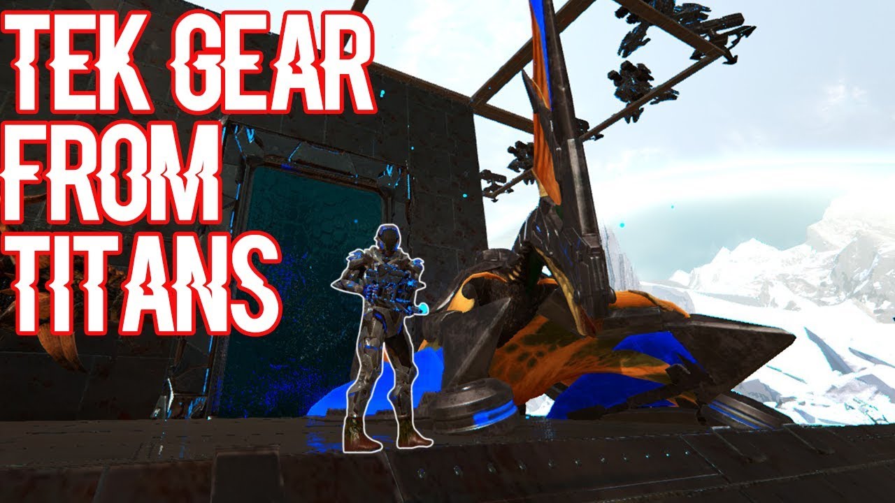 Tek Suits From Titans! - Ark: Official Small Tribes - YouTube