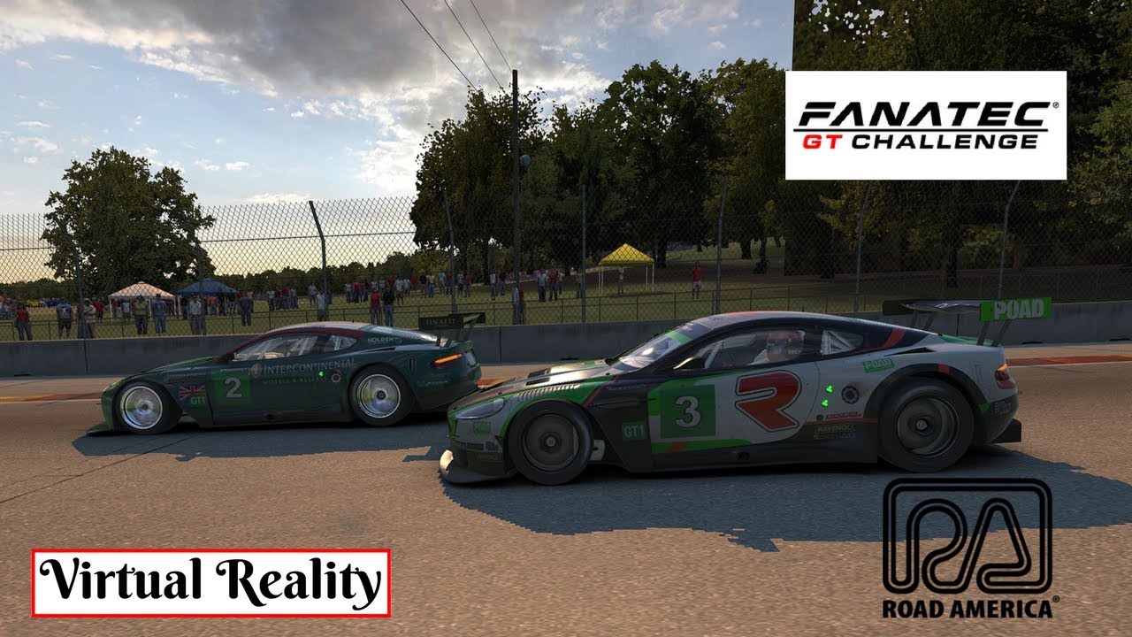iRacing | Fanatec GT Challenge | Road America | Tense Race - YouTube