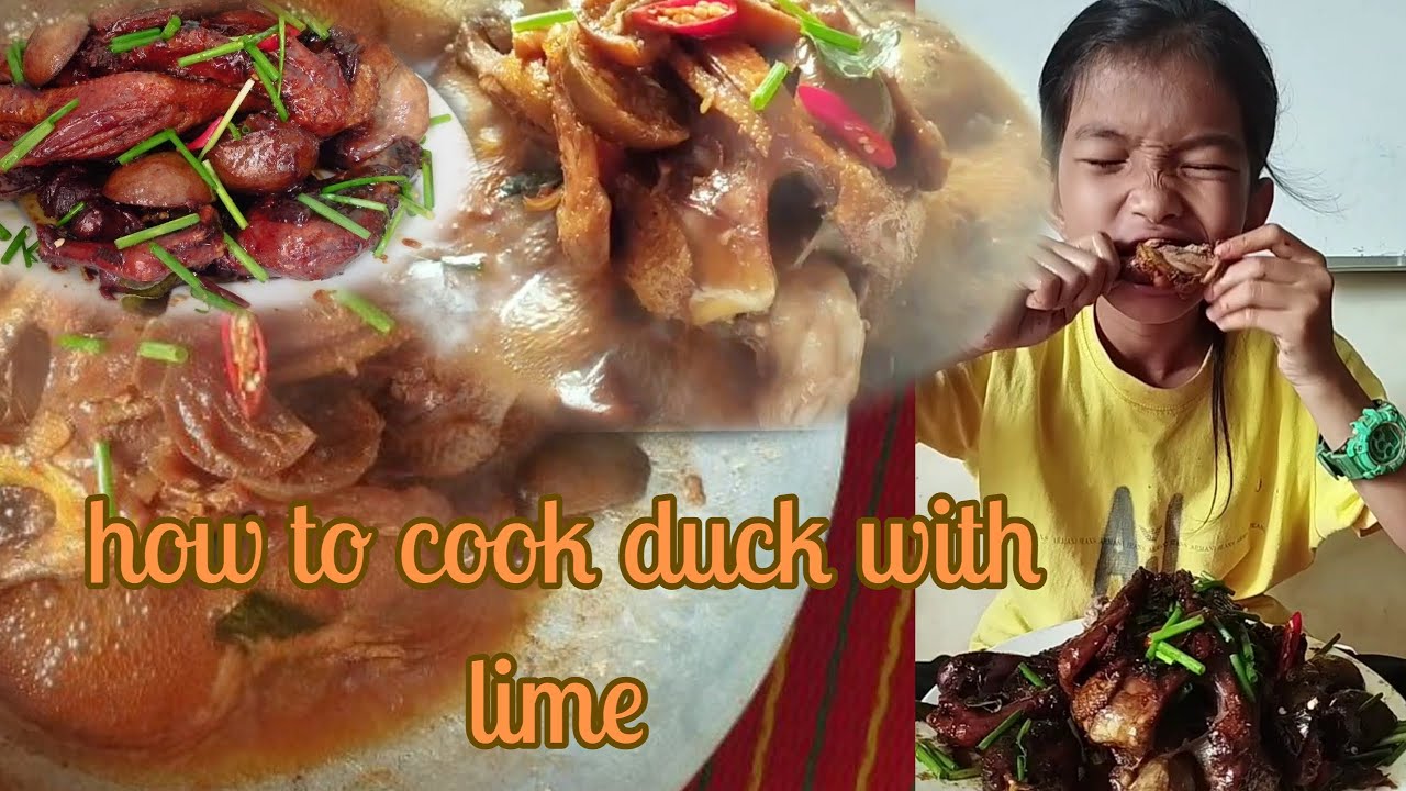 cooking duck lime #Foodcooking #yummy #មាន់ដុតក្រូចឆ្មា #មាន់ដុតកូកា # ...