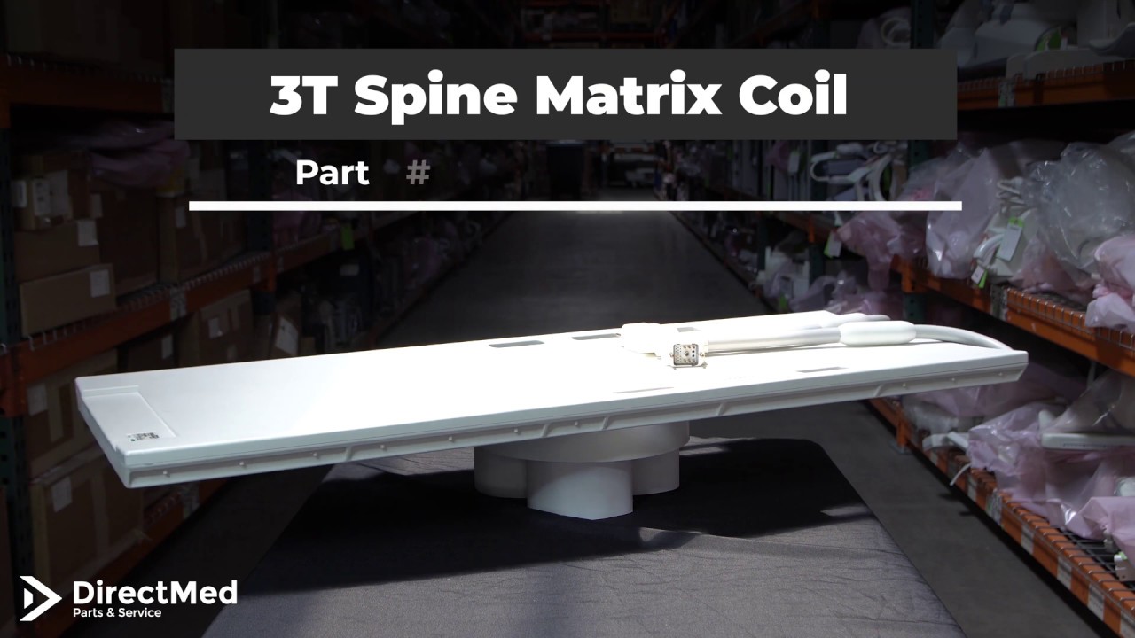 3T Spine Matrix Coil Part # 8622743 | Siemens MRI - YouTube