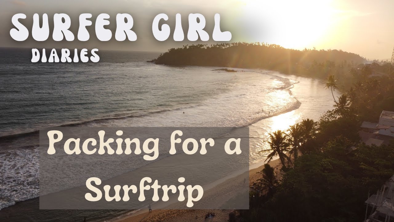 Packing for a surf trip | Packliste Weltreise - YouTube