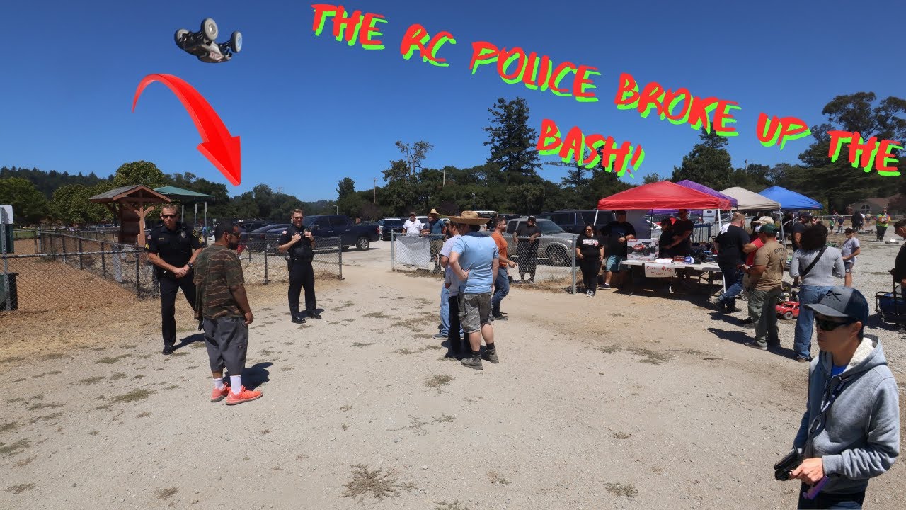 RC Police Break up the Long Jump Competition! *RC Enthusiast* - YouTube