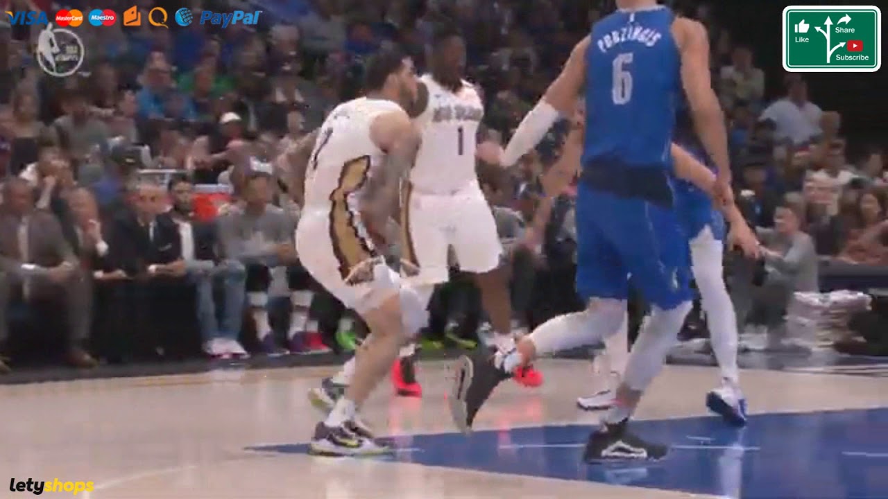 Porzingis Joins Shaq To Have 30 PTS & 5 BLK In Back To Back Games - YouTube