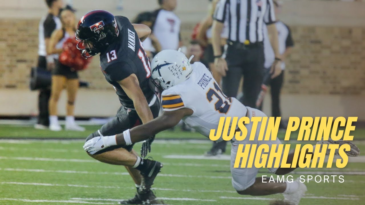 UTEP DB - Justin Prince's Highlight Tape - YouTube