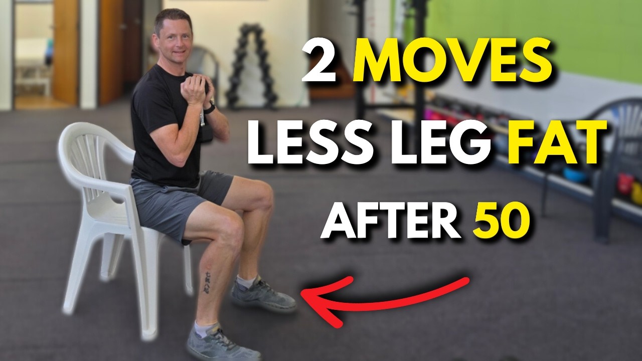 Over 50? Tighten & Tone Loose Leg Fat FAST In 2 Moves! - YouTube