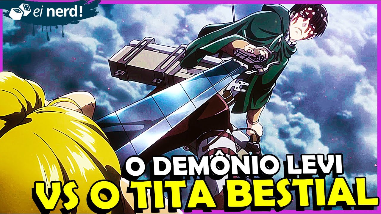 LEVI GOD MODE! HUMANIDADE VENCEU OS TITÃS? Análise Shingeki no Kyojin ...