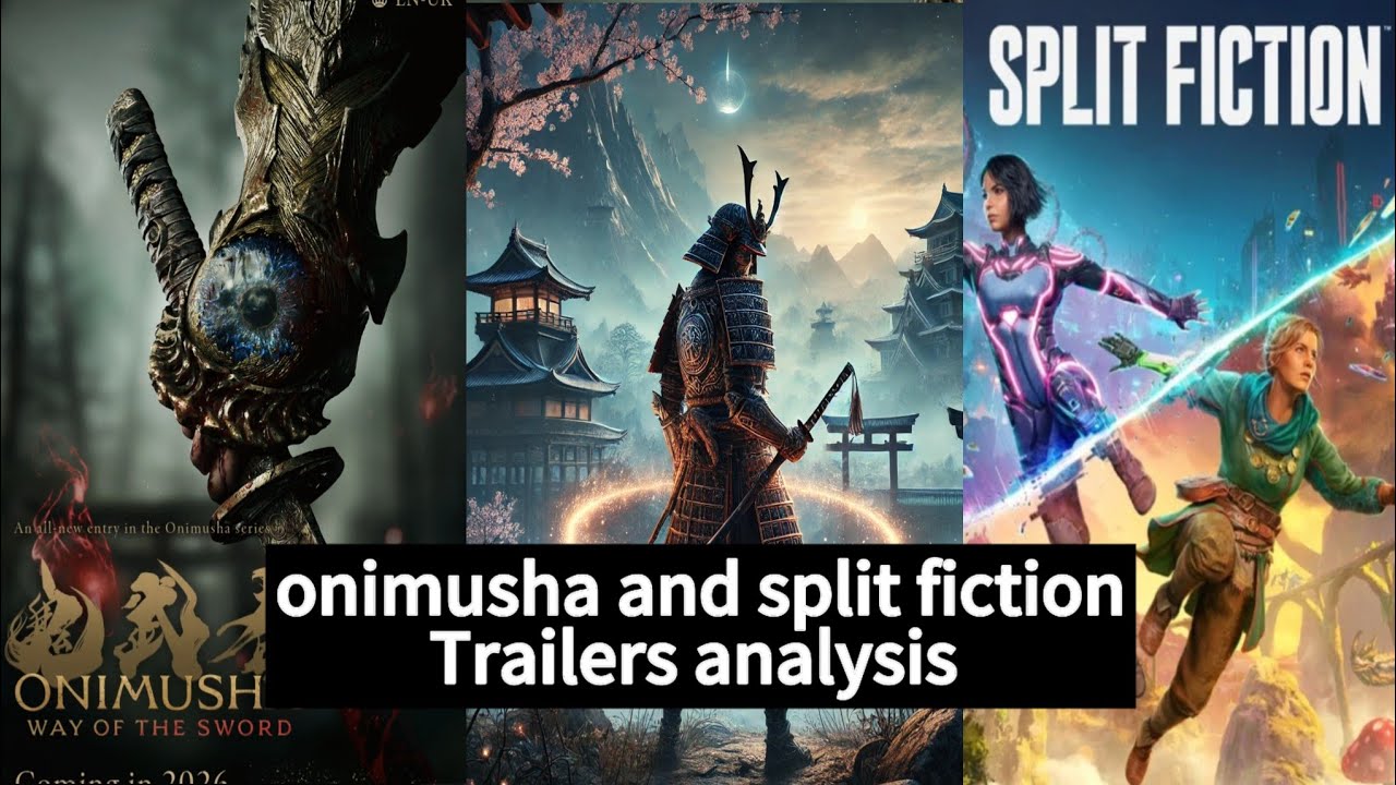 Onimusha Way of the sword and split fiction Trailers analysis (everything WE know so far) - YouTube