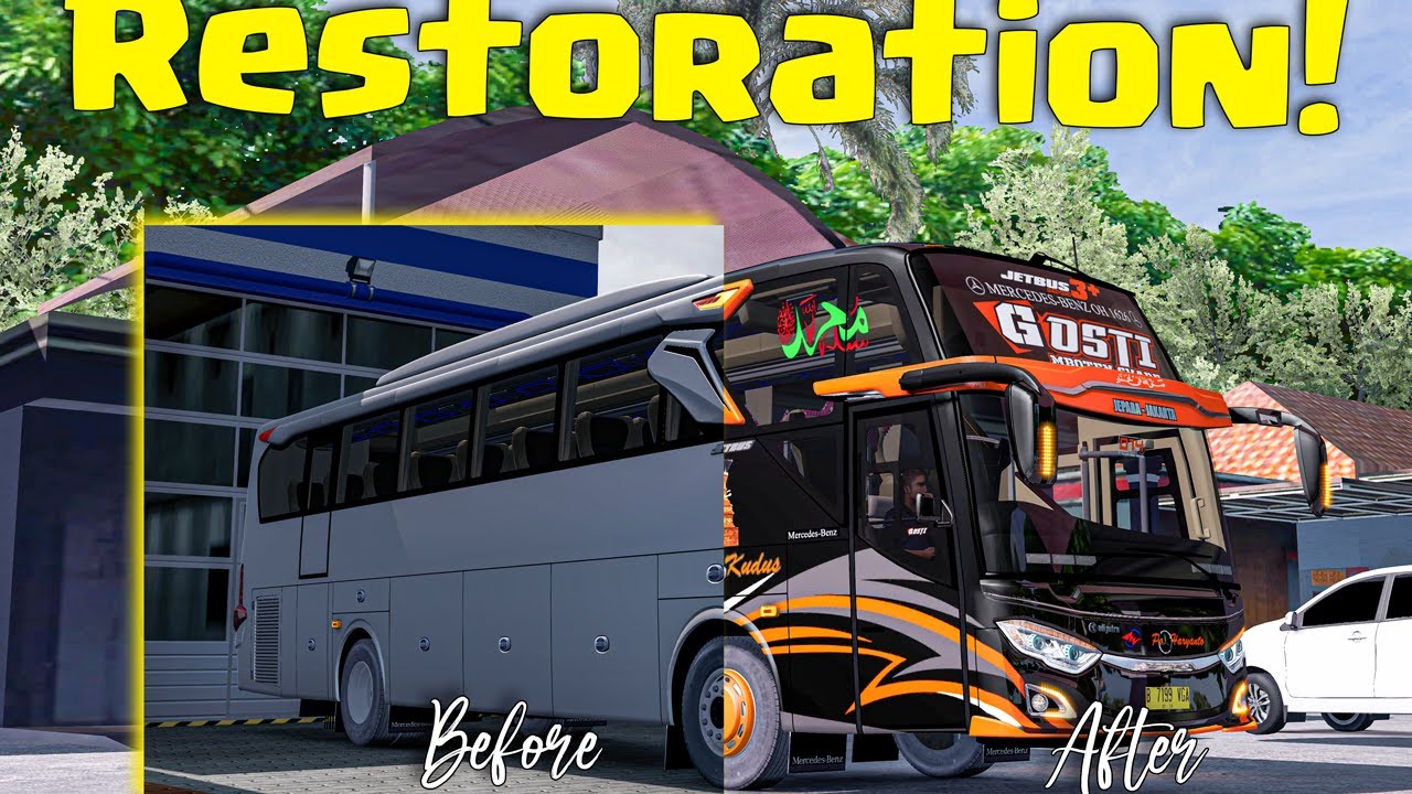 Beli & modif bus. . . - YouTube