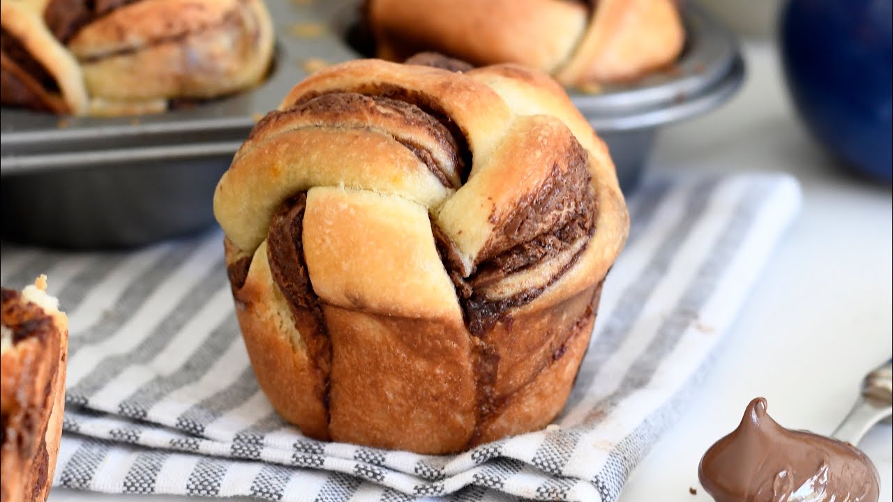 Braided Nutella Buns - YouTube