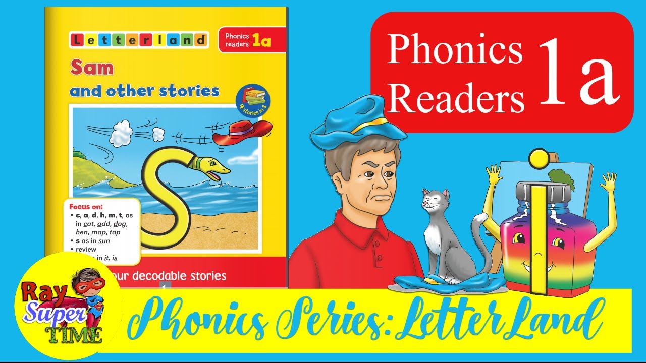 Letterland Phonics Readers Set 1a - Read aloud - YouTube